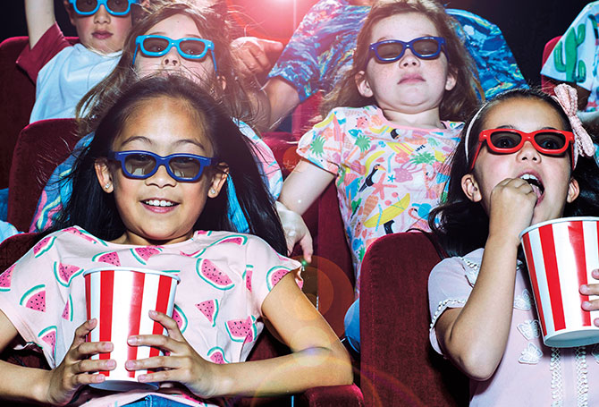 Watching A Movie Thearter