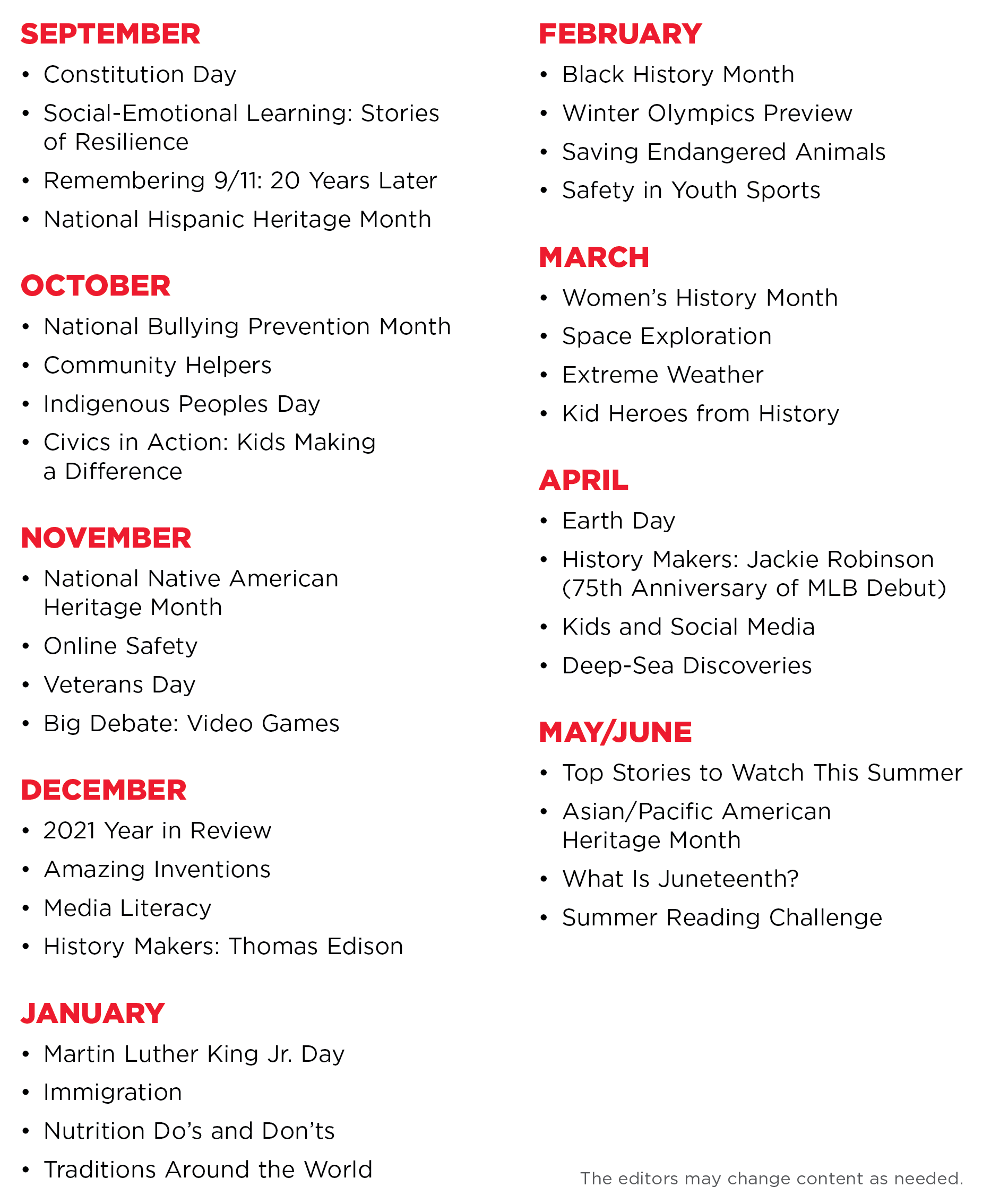 Learn More | Scholastic News Edition 4