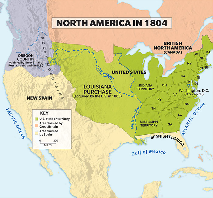 Early Maps Of United States 1804
